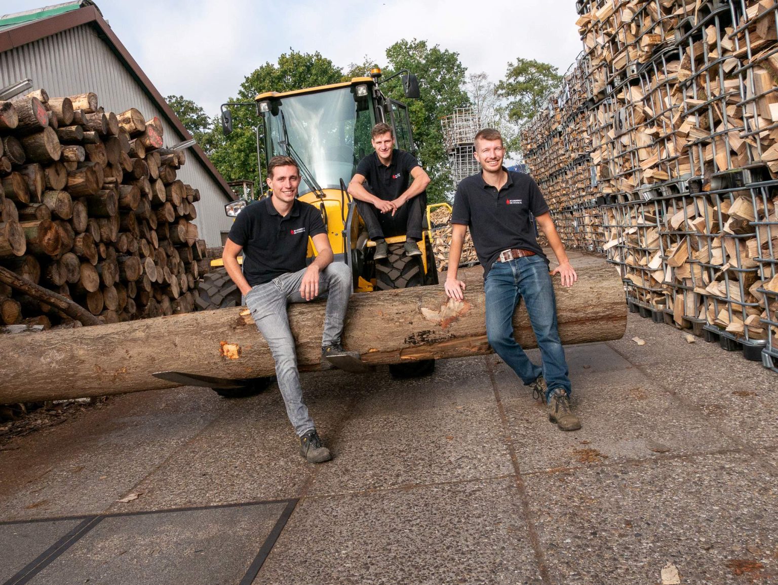 Haardhout groothandel - bulk levering